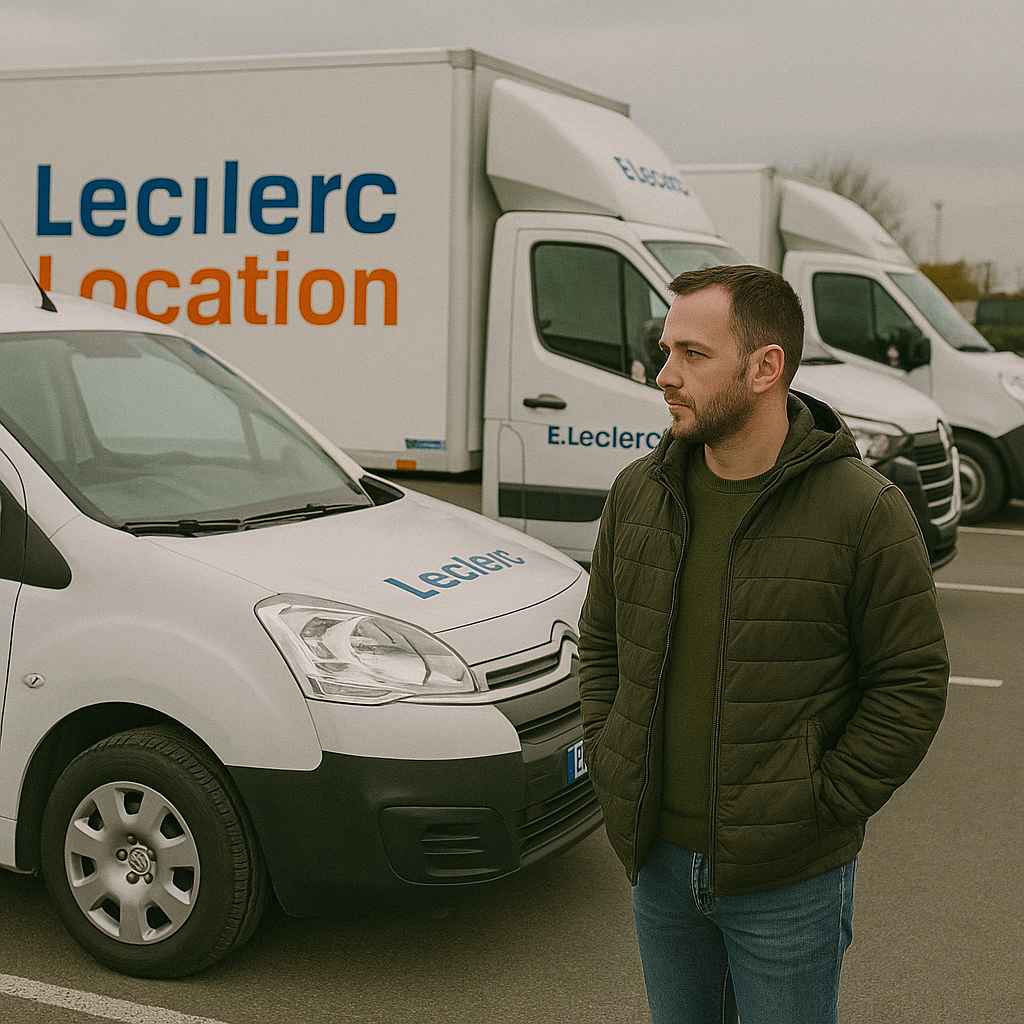 Location de camion Leclerc - Louer un utilitaire chez Leclerc en 2026
